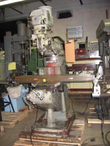 Alliant Vertical Milling Machine, Variable Speed, 9” x 48” table SN:804 ...
