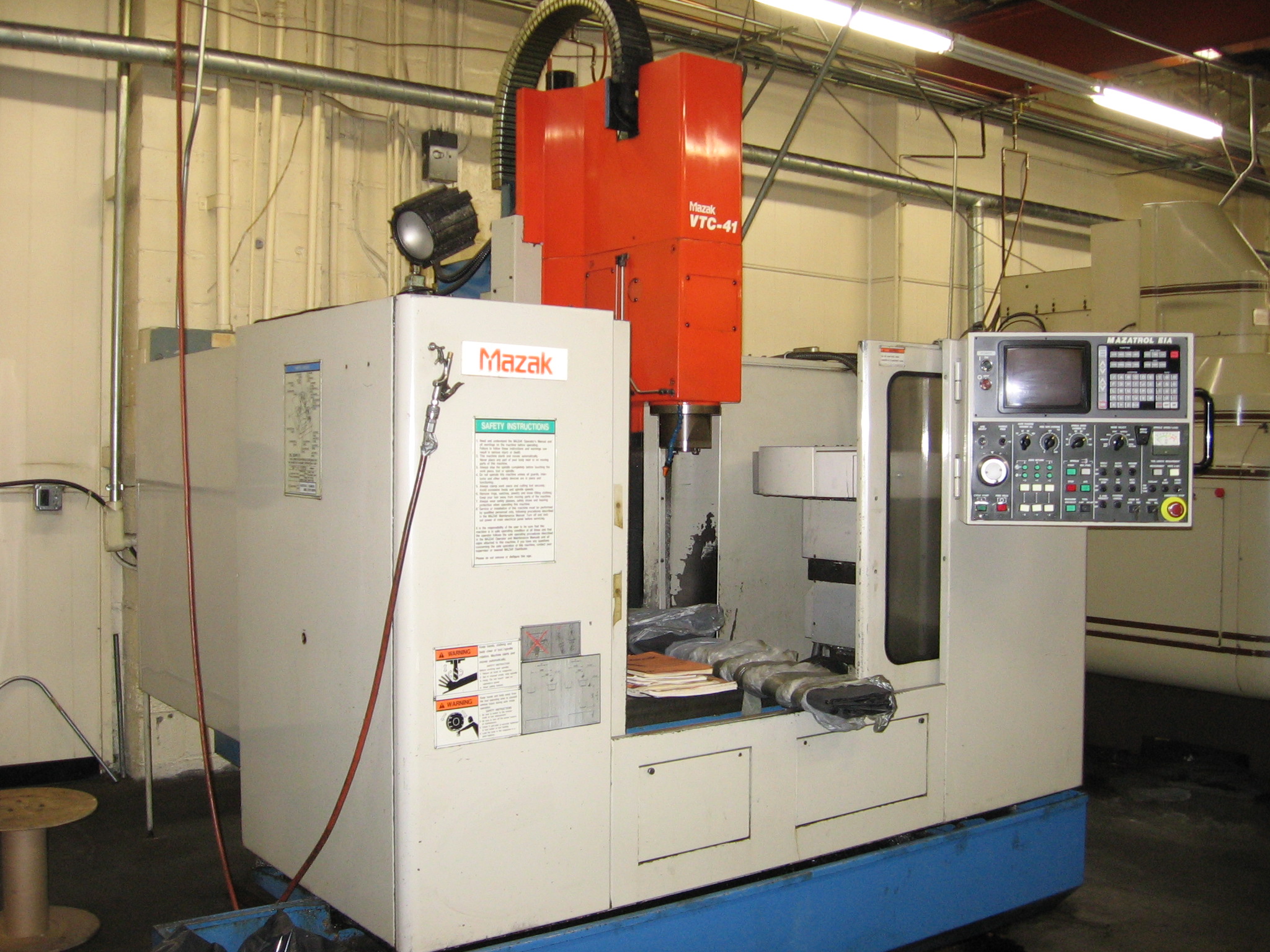 Mazak VTC-41 CNC Vertical Machining Center SN: 98247 – Zedco Machinery
