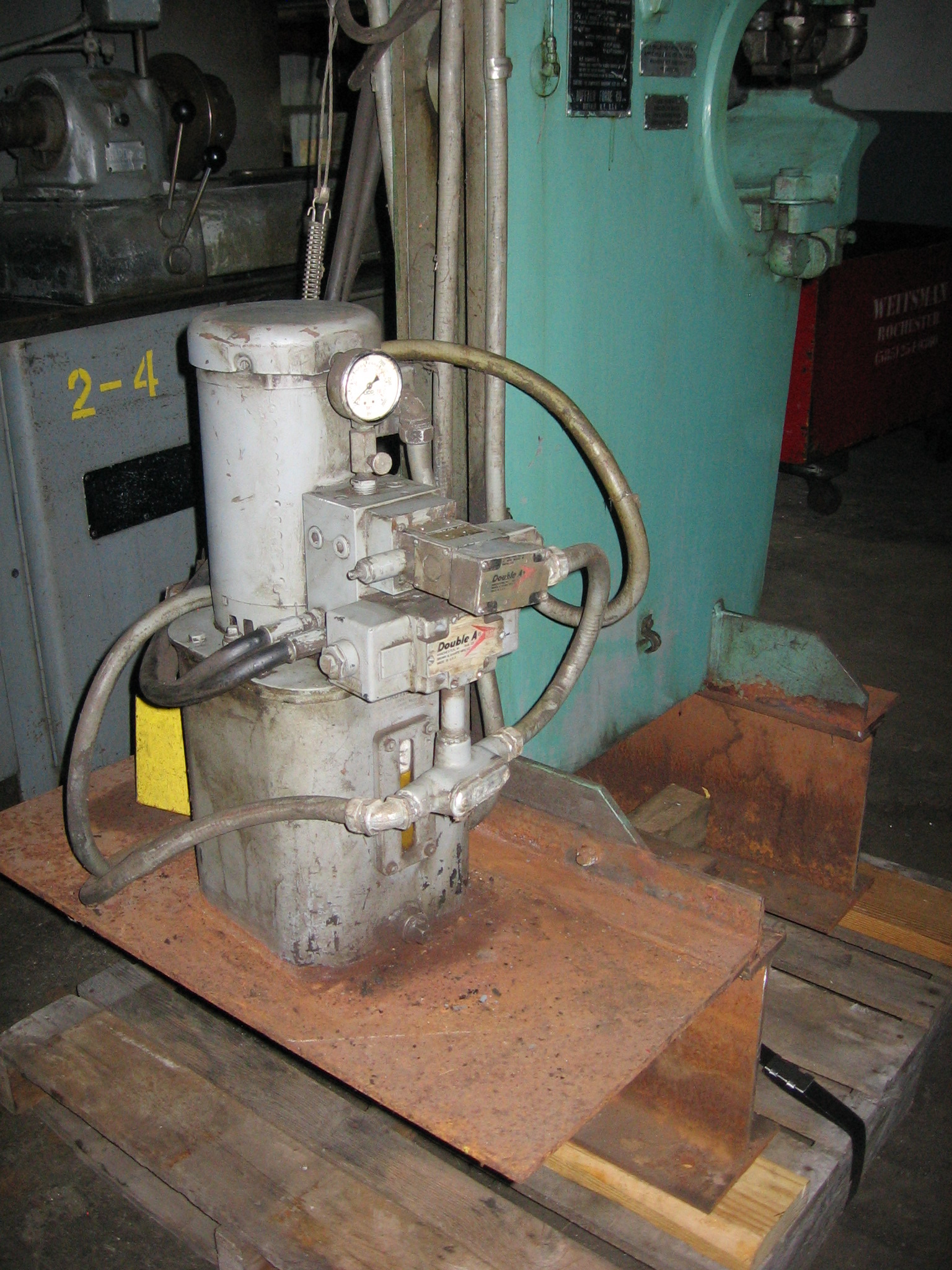 Buffalo Forge Company No. OH, Iron Worker, Stock# 534, Sn: 81U.262 ...