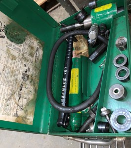 Greenlee No. 7646 Knockout Punch Driver - Zedco Machinery