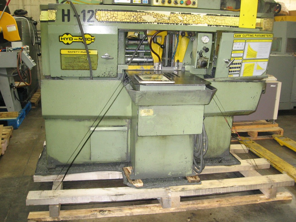 Hyd Mech Model H-12 Automatic Horizontal Bandsaw, SN: 1295525H - Zedco ...