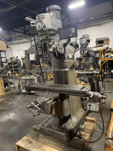 Bridgeport 9 x 42 Vertical Milling Machine, SN-94145 - Zedco Machinery