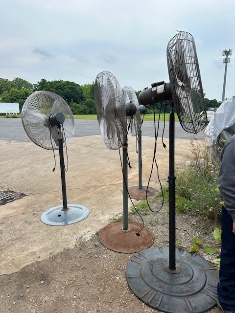 Industrial Heavy Duty Electric Fans - Zedco Machinery